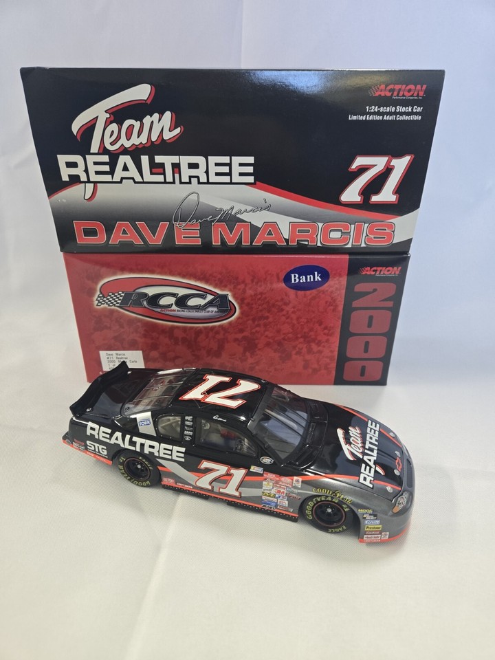 Dave Marcis #71 Realtree 2000 Monte Carlo Clear Window Bank | eBay
