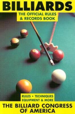 Billiards: The Official Rules and Records Book - Paperback - VERY GOOD ...