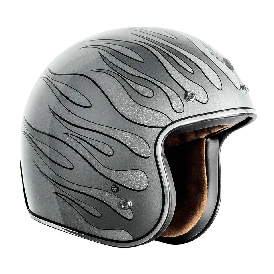 New TORC T50 Open Face 3/4 Motorcycle Helmet DOT Cafe Racer Retro ...