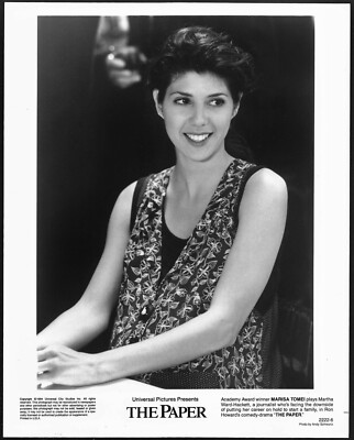 Marisa Tomei The Paper Original 1990s Movie Promo Photo Ron Howard Film ...