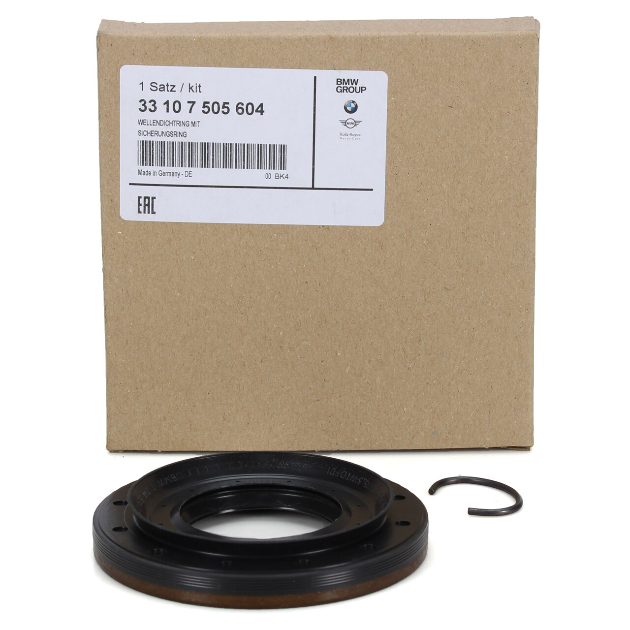 ORIGINAL BMW Wellendichtring Simmerring Differential Hinterachse ...