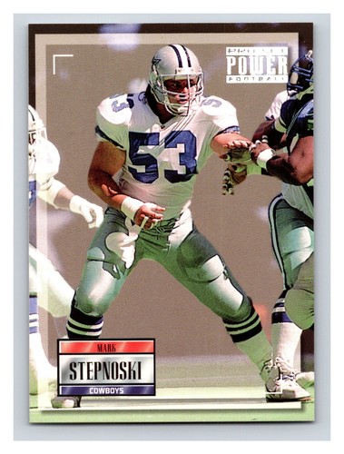 1993 Pro Set Power #153 Mark Stepnoski Near Mint | eBay