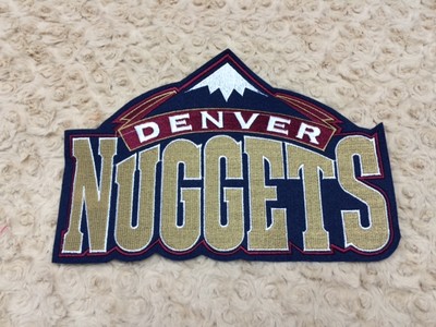 Denver Nuggets Big Embroidered Patch 9.4"x 6.7" | eBay