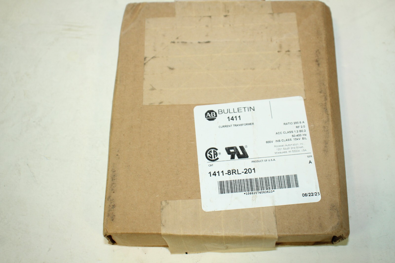 NEW Allen Bradley 1411 Current Transformer CT 1411-8RL-201 | eBay