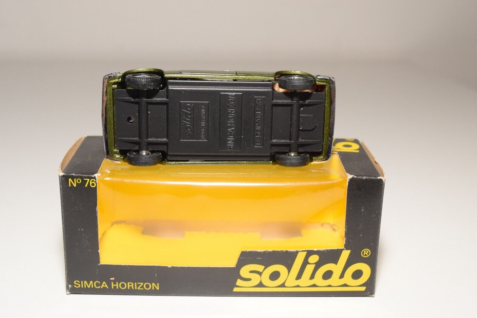 A40 1:43 SOLIDO 76 SIMCA HORIZON METALLIC GREEN MIB | eBay