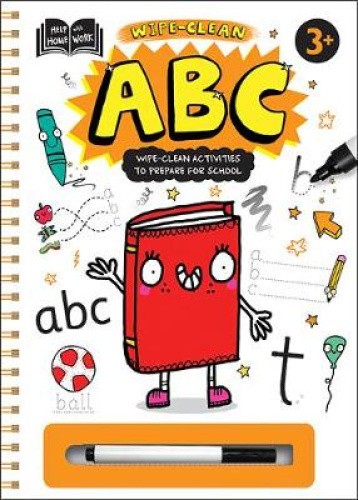 Help with Homework 3+: ABC (HWH Spiral Wipe-clean) [Paperback] NEUF ...