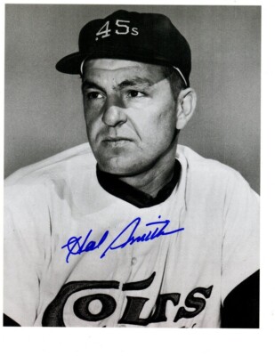 Hal Smith Signed Photo 8x10 Autographed Houston Colt 45's 49315 | eBay