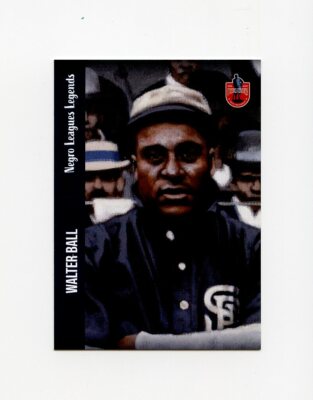 #TN06004 WALTER BALL Negro League Graig Kreindler Art Card | eBay
