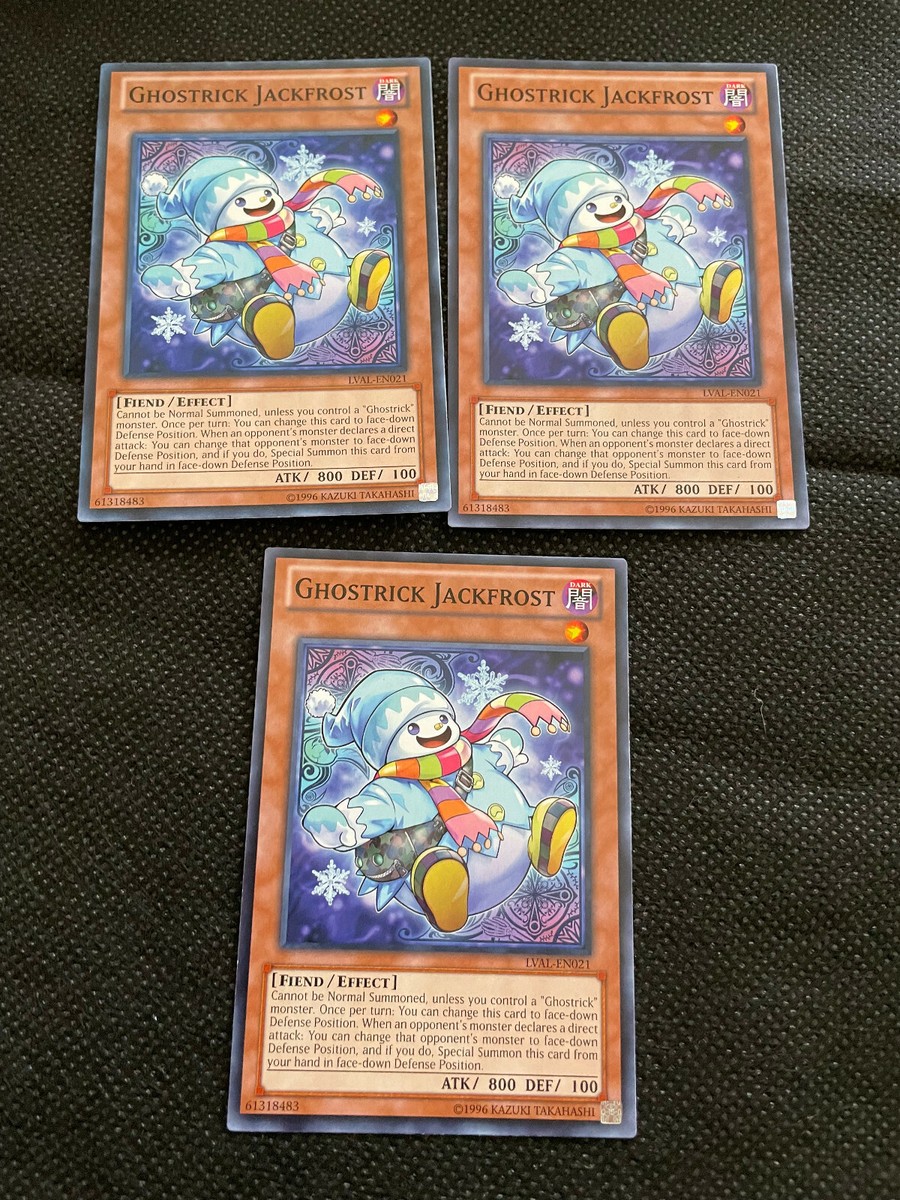Ghostrick Jackfrost Amazon.com: YU GI OH! Ghostrick Jackfrost