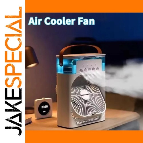 Portable 3-in-1 Humidifier Fan with LED Lights | eBay