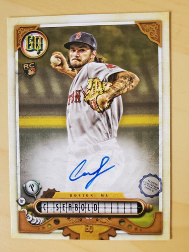 2022 Topps Gypsy Queen Connor Seabold RC Auto #GQA-CSE Red Sox | eBay