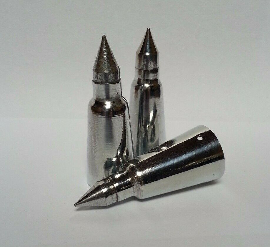 Select 3 x ALPINE SPIKE FERRULES 8 SIZES for WALKING / SHOOTING ...