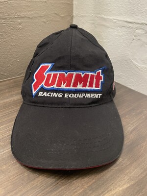 Summit Racing Equipment Hat Cap USA Flag Adjustable Black | eBay