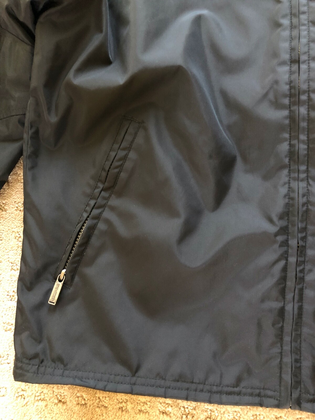 Harley-Davidson Nylon JACKET Grey Racing Stripes Wate… - Gem