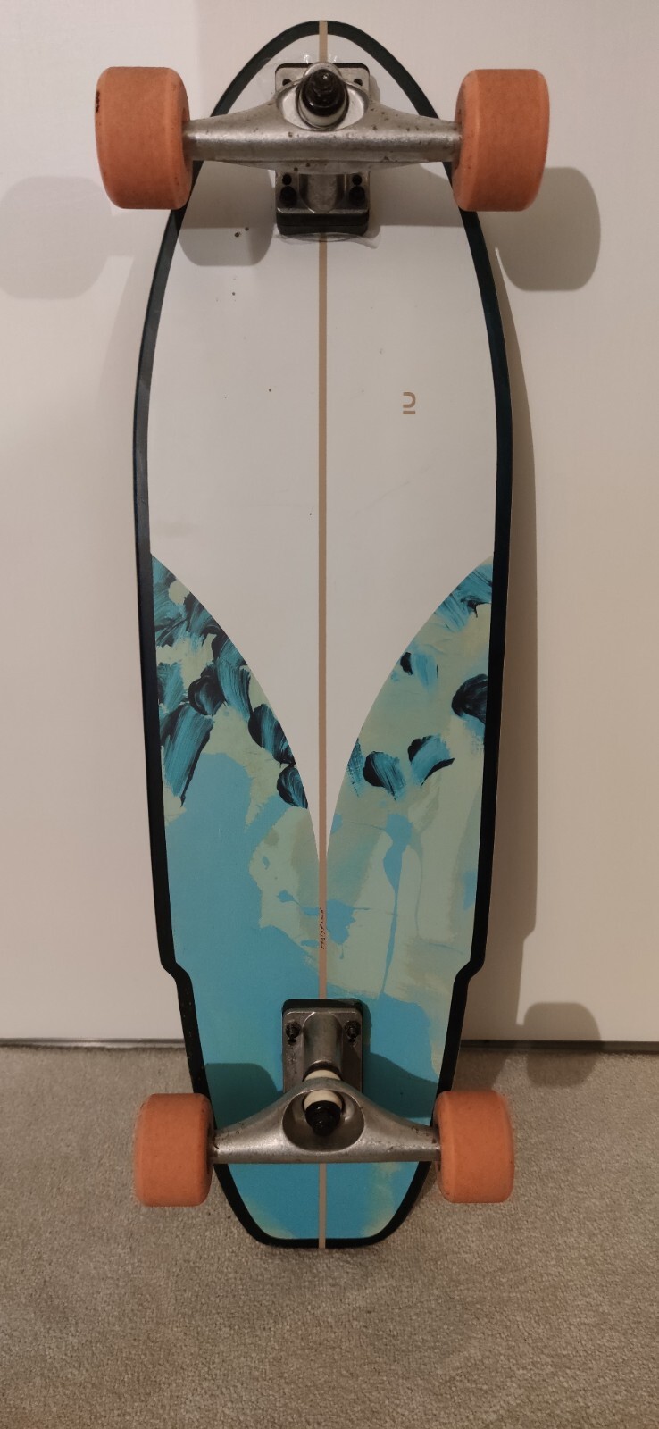 OXELO Longboard Surfskate Cruising 9.7" carve | eBay UK