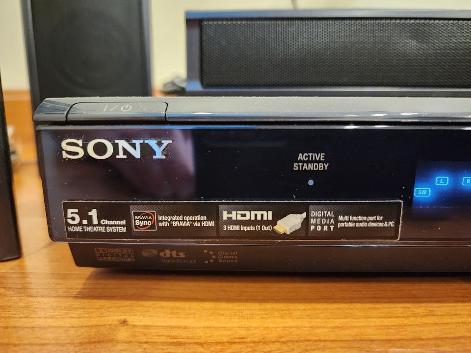 (OOS) Sony STR-KS2300 Multi Channel AV Receiver w/ 5 Speakers and 5 ...