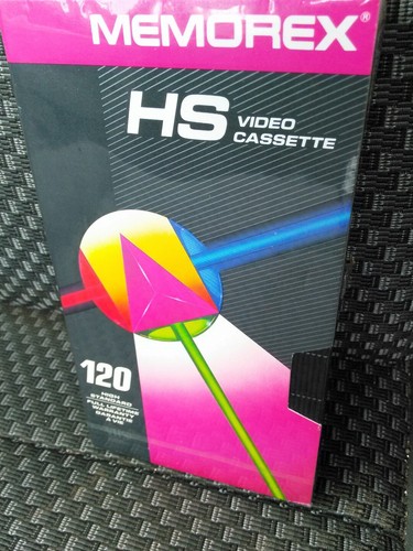 Memorex HS Video Cassette 120 VHS New Sealed | eBay