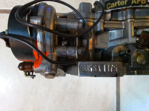 Carter AFB # 9635 Carb 625 CFM Carburetor Edelbrock for sale online | eBay