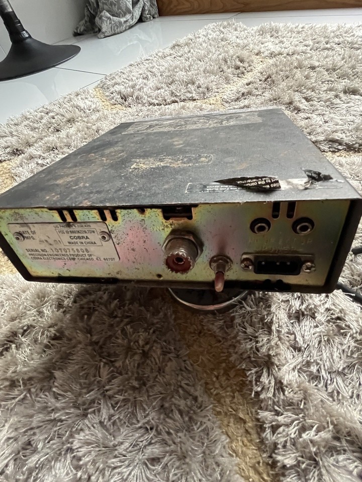 Cobra UK 29 LTD St Classic Car CB Radio Night Watch NO Power Lead OR ...