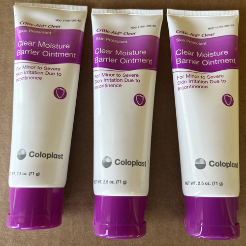 Coloplast Skin Critic Aid Clear Moisture Barrier Ointment 2.5 oz. Tube ...
