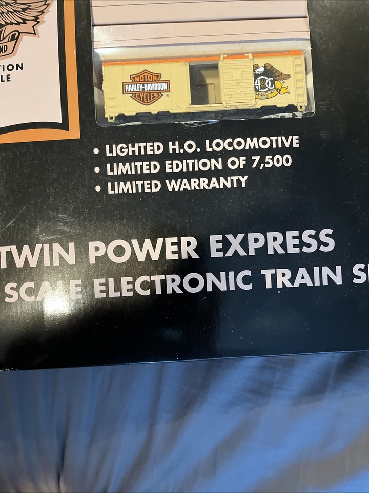 Ho Scale Harley Davison Limited Edition Set,Train Set, Model Trains, | eBay