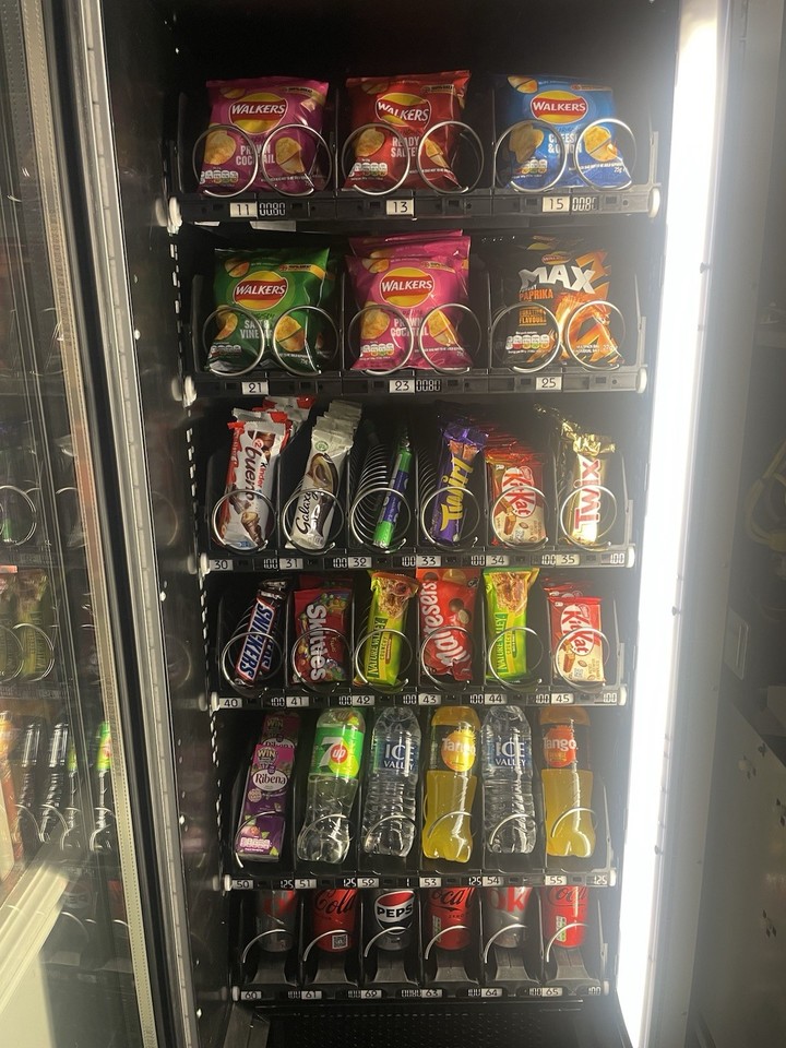 Snakky Necta Vending Machine - Slimmest Vending Machine | eBay UK