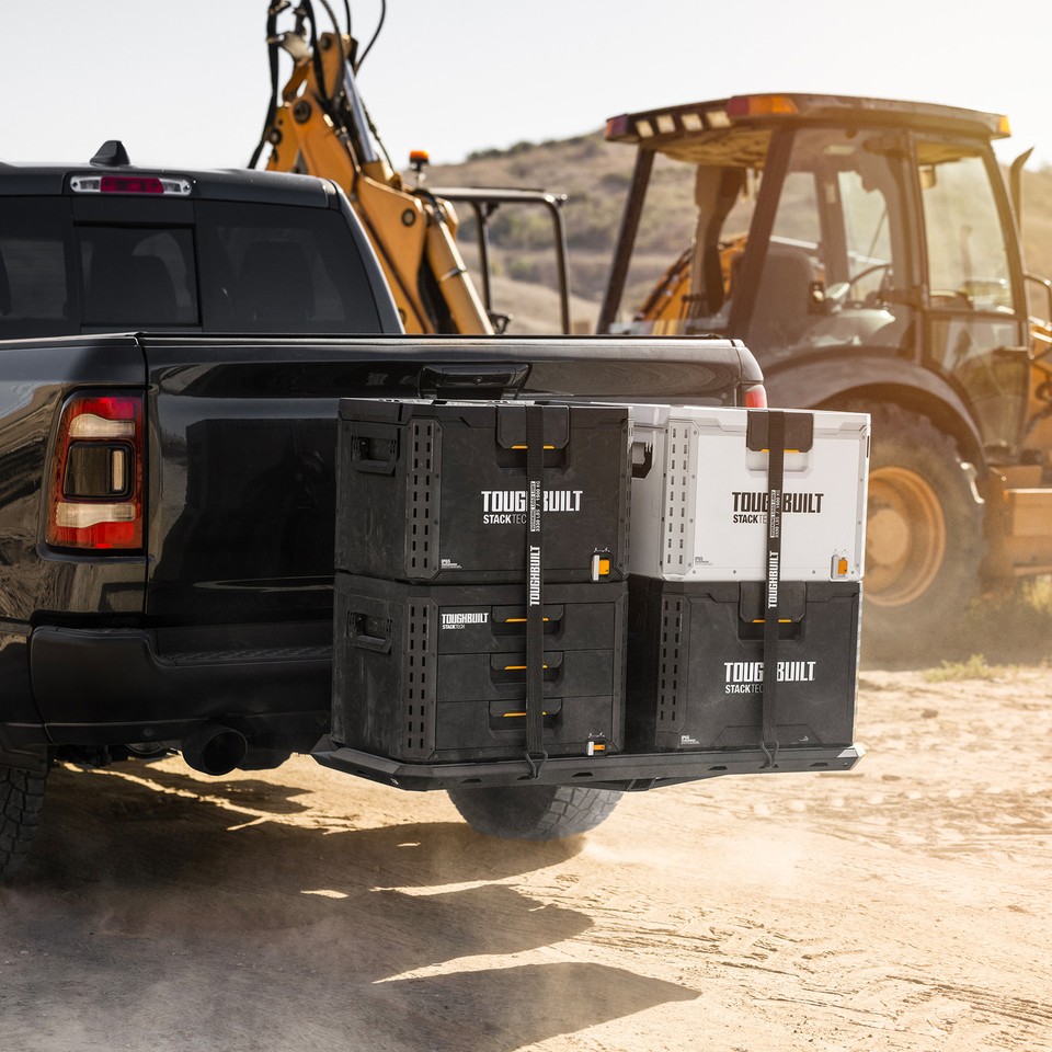 ToughBuilt StackTech XL Cooler, Stackable 38 Quart Hard Shell Ice Chest ...