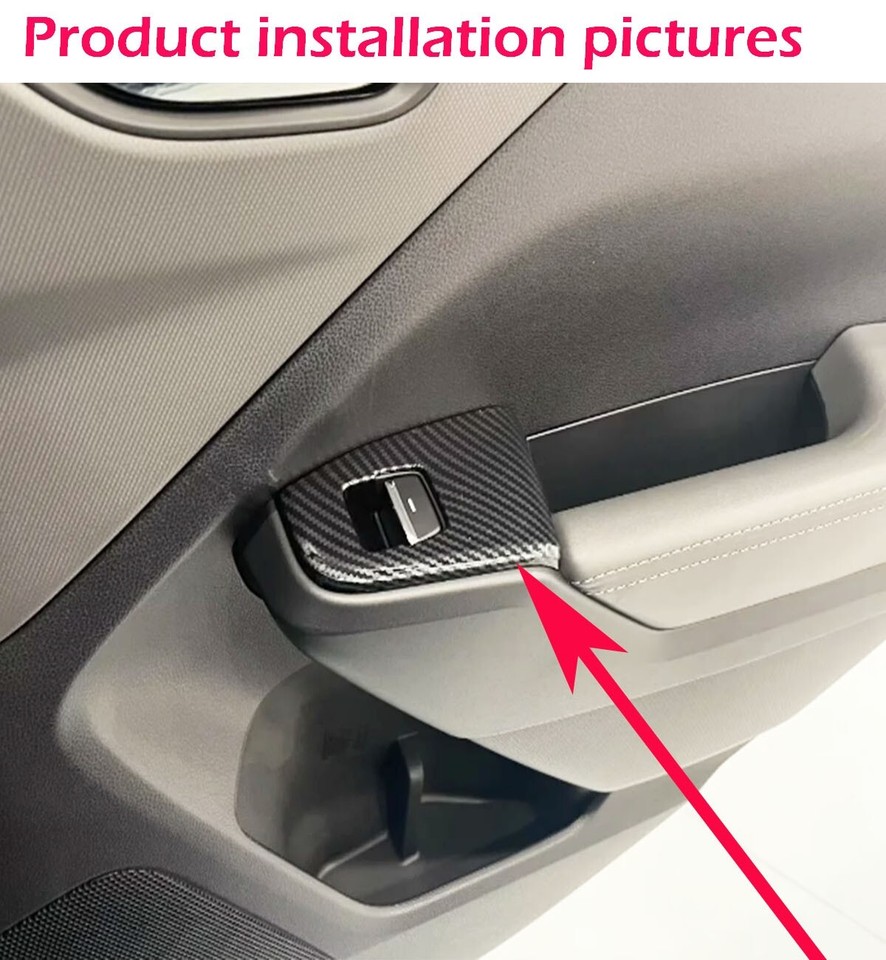 4 Car interior handguard decorative strip For Subaru Crosstrek 2024 ...