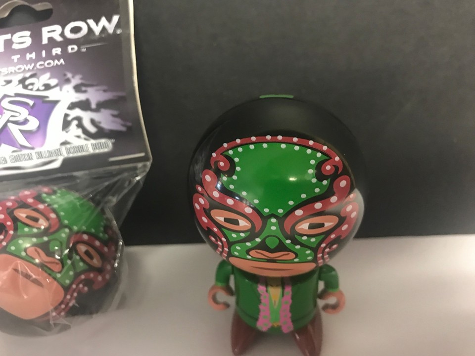 Killbane SAINTS ROW The Third Exclusive Limited Edition Bobble Budds | eBay