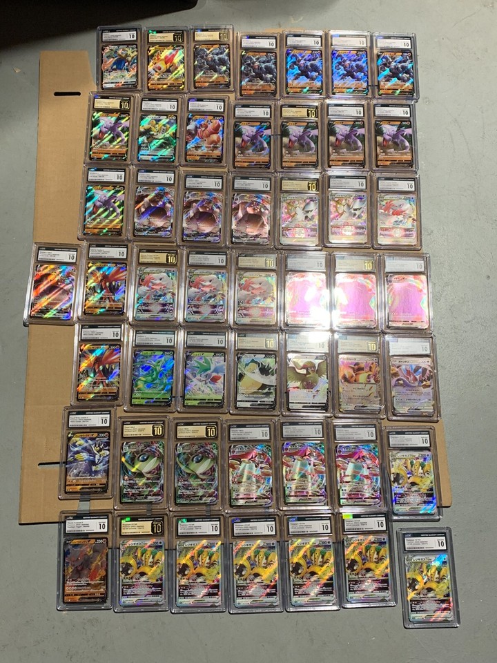 600 CGC 10 PRISTINE GEM MINT Graded Lot Pokemon Slab Bulk Wholesale ...