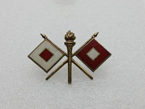 WWII US Army Signal Corps Sterling Pin | eBay