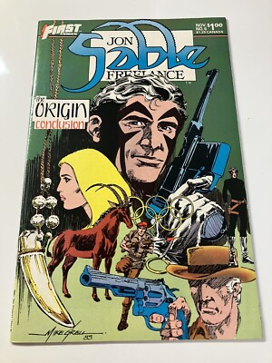 JON SABLE, FREELANCE #6 (1983) FIRST COMICS- MIKE GRELL COVER- VF/NM | eBay
