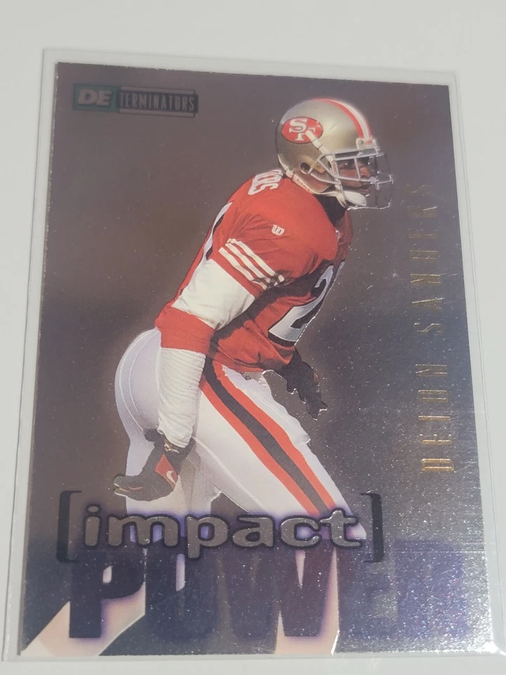 1995 Skybox Impact Deion Sanders #IP9 for sale | eBay