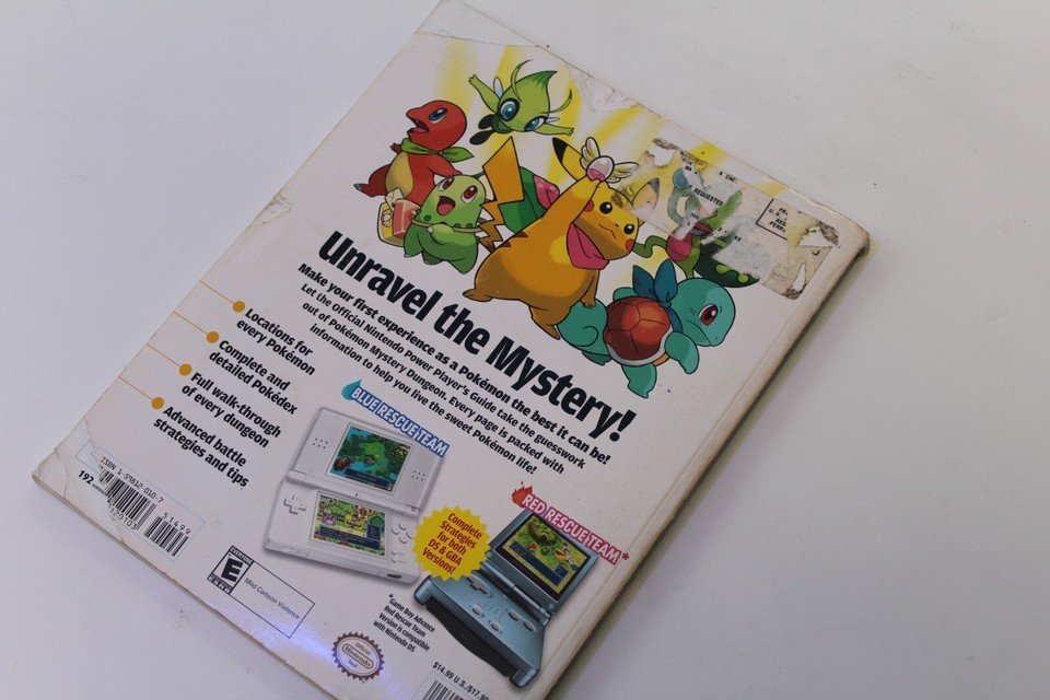 Official Player's Guide Pokemon Mystery Dungeon Nintendo Power Book | eBay
