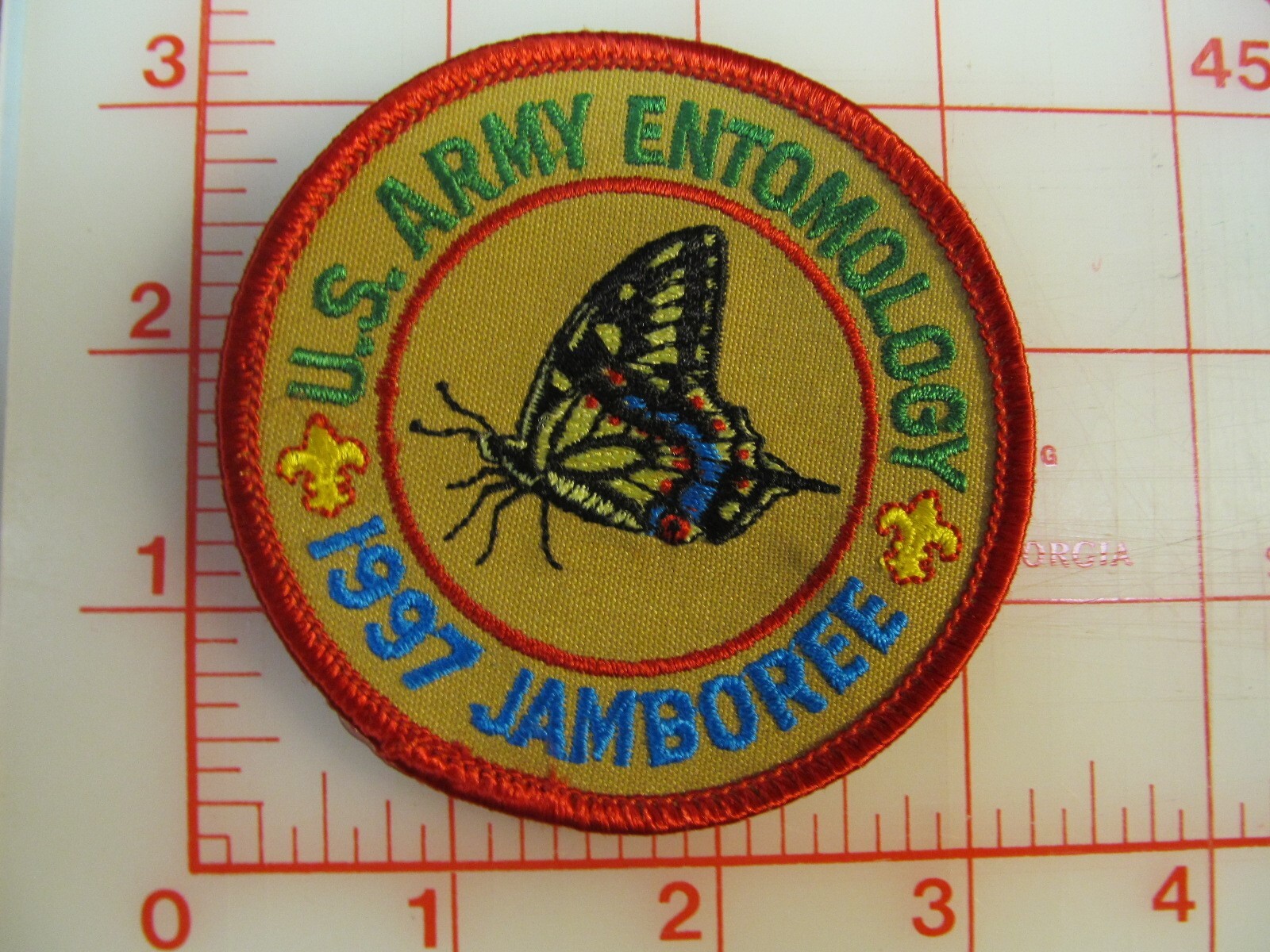 1997 Jamboree collectible U.S. Army Entomology patch (m4) | eBay