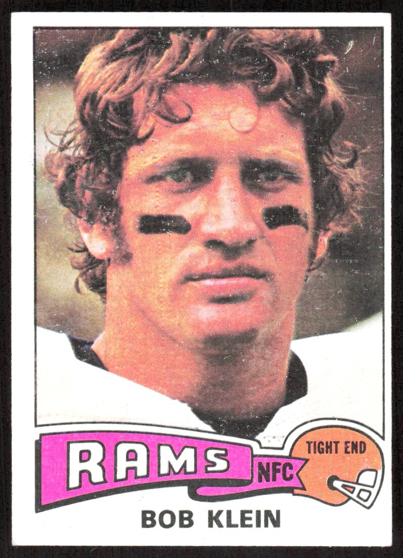 1975 7947A Topps Bob Klein Los Angeles Rams #148 | eBay