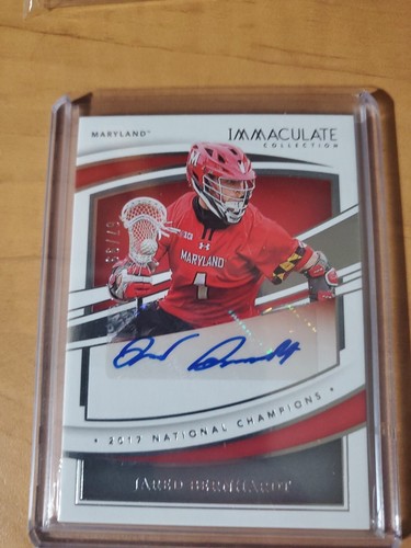 2022 Panini Immaculate Collegiate Jared Bernhardt Auto 67/99 | eBay