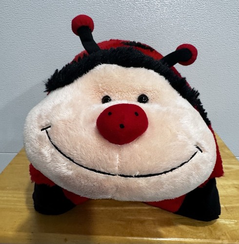 Pillow Pets Ms. Ladybug Plush Pillow Pet 2009 Retired Stuffed Animal ...
