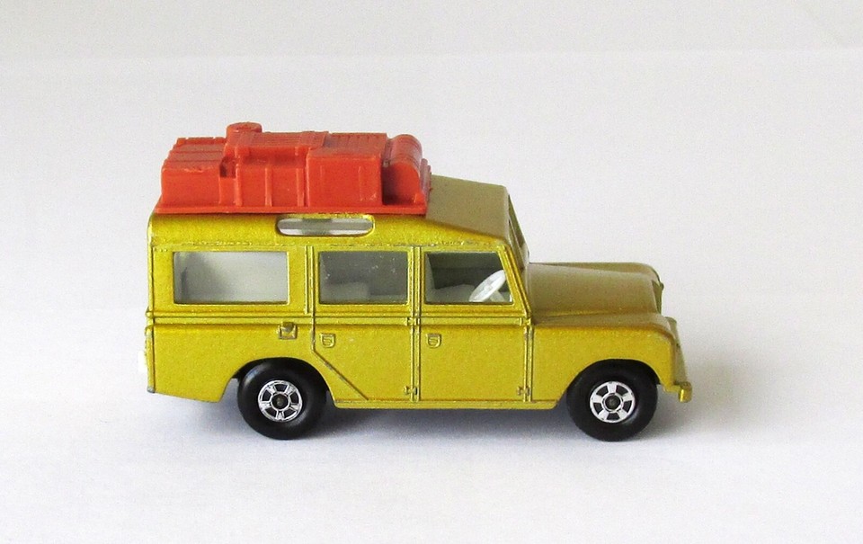 Vintage Lesney Matchbox Superfast 12 Land Rover Safari Gold Thin Wheel ...