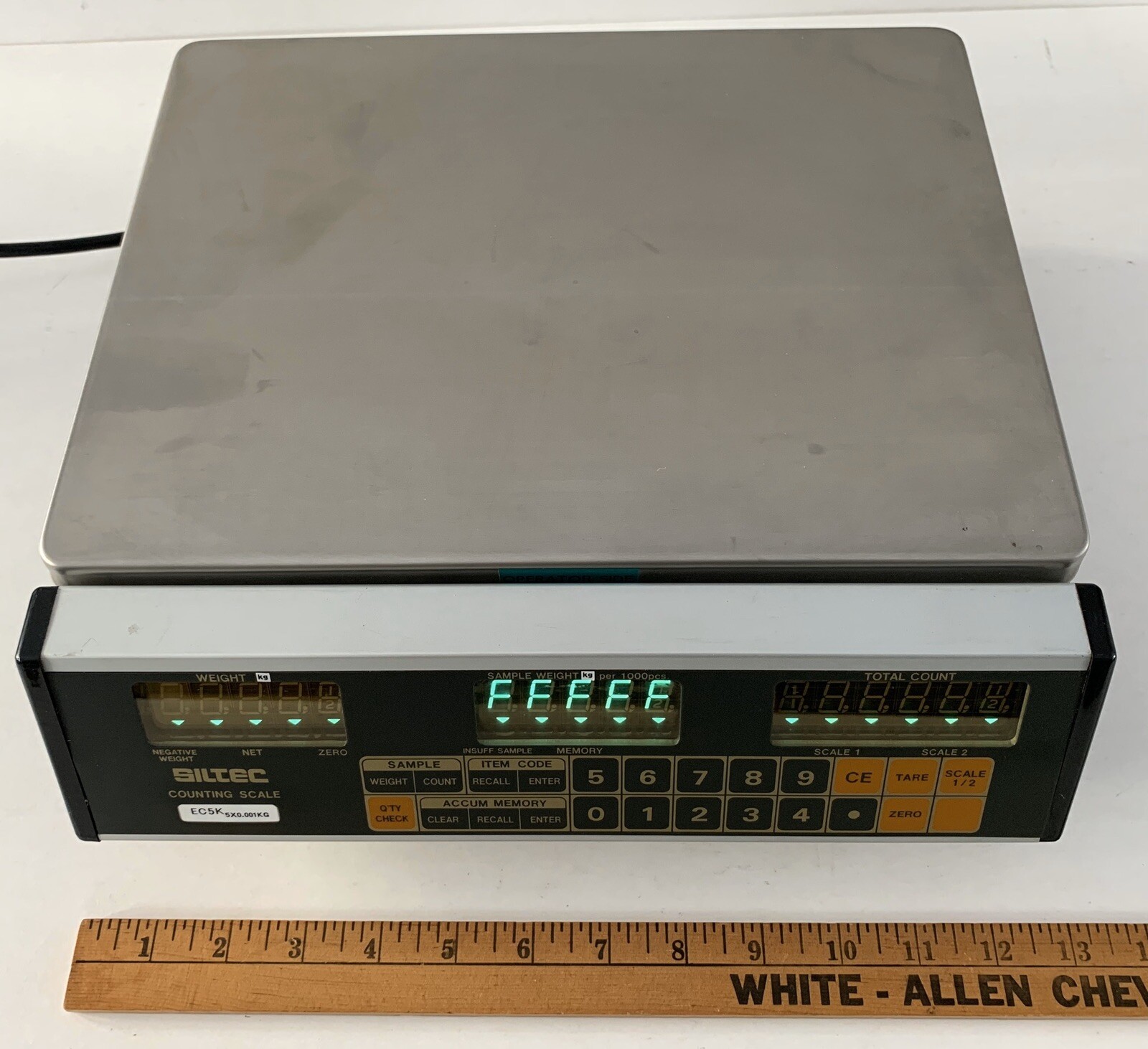 Siltec EC5K 5kg Counting Scale Piece Count Counter 5x0.001kg for Parts ...