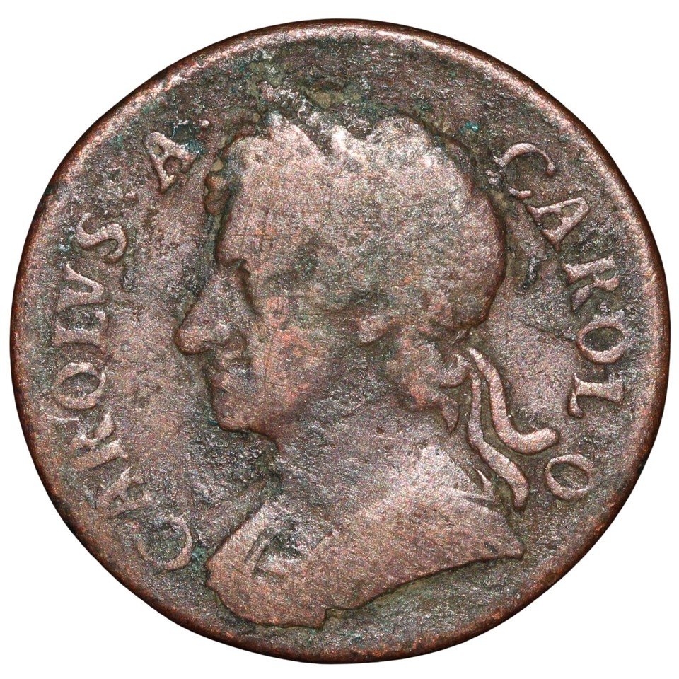 1675 Great Britain Charles II Farthing Coin – Copper | eBay