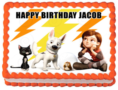 BOLT Party Edible Cake topper image | eBay