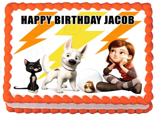 BOLT Party Edible Cake topper image | eBay