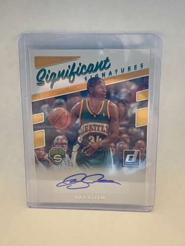 Ray Allen 2017 significant signature autograph - seatle supersonics ...