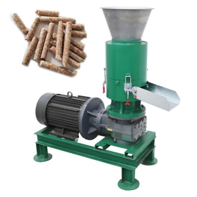 6MM Wood Pellet Machine Sawdust Pelletizer Straw Pallet Mill Granulator ...