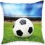 Filled Cushion Football Cushions Cover with Insert Pad Ideal Gift ...