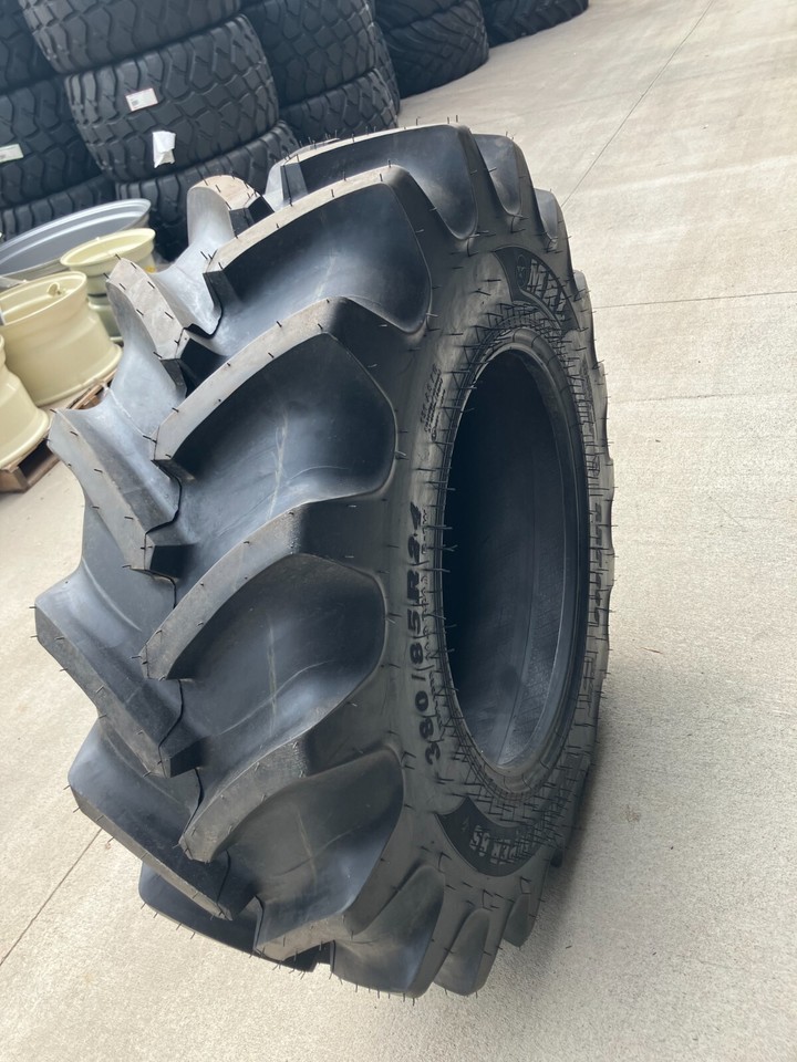 2 New Radial Tractor Tires 14.9 24 MRL 380 85 24 Tubeless R1W 380/85R24 ...