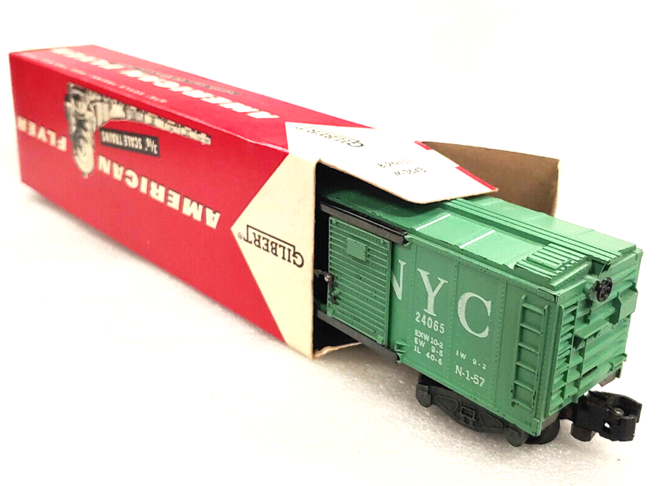 AMERICAN FLYER 24065 NYC BOX CAR w BOX READY-TO-RUN, FREE SHIPPING! | eBay