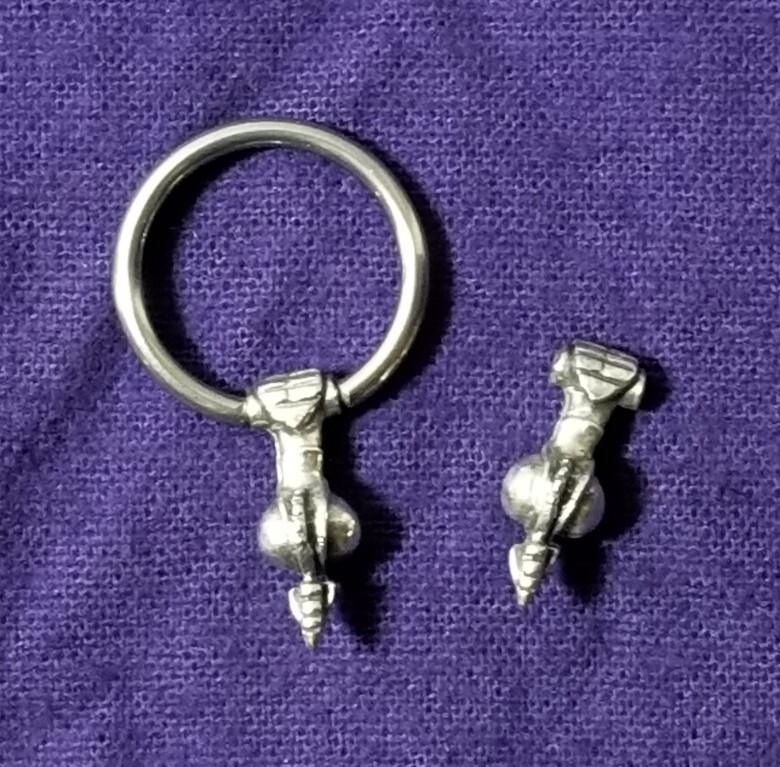 CBR Alien Giger Insectoid Talon Piercing Body Jewelry… - Gem