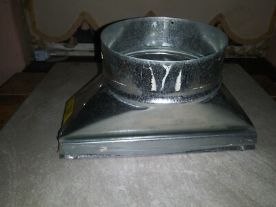 Master Flow Stack Boot 10"x3-1/4x5" Durable Galvanized Steel Conducto ...